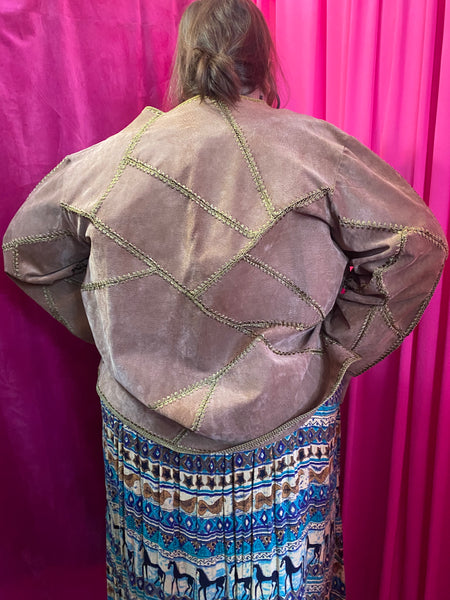 Vintage Suede Patchwork Jacket - 3X – Proud Mary Fashion